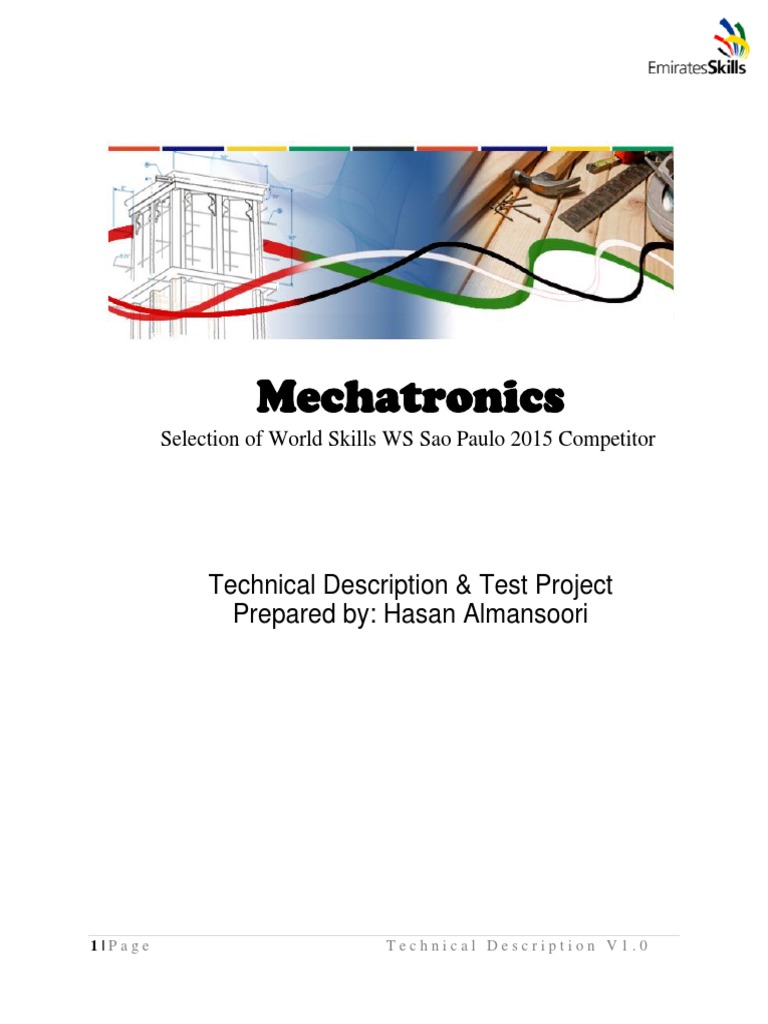 Mechatronics Competition Test Project 2015 | PDF | Programmable Logic ...