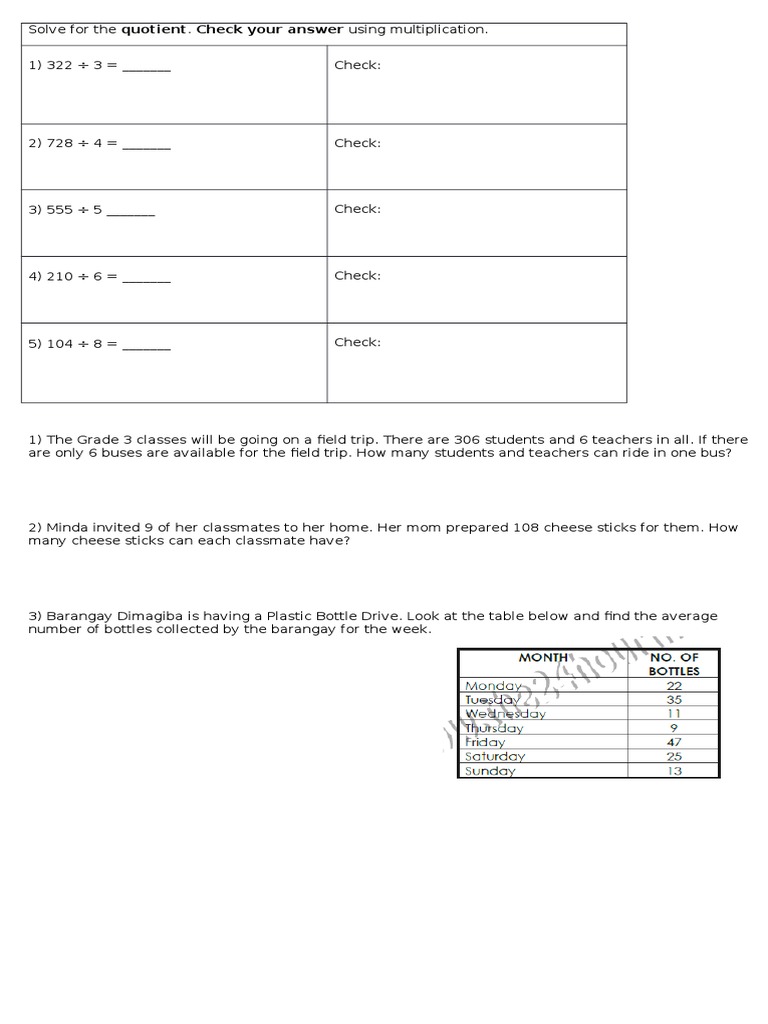 Math 4 3rd Mastery Pdf Fraction Mathematics Teaching Mathematics
