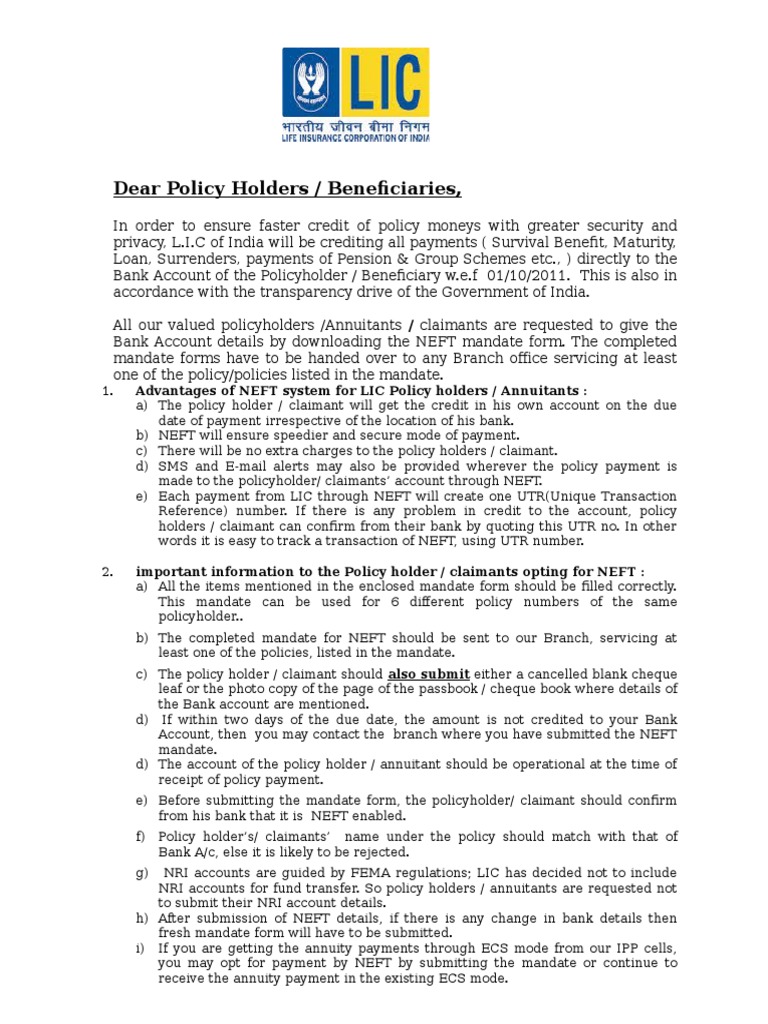 Neft Format 1 | PDF | Cheque | Payments