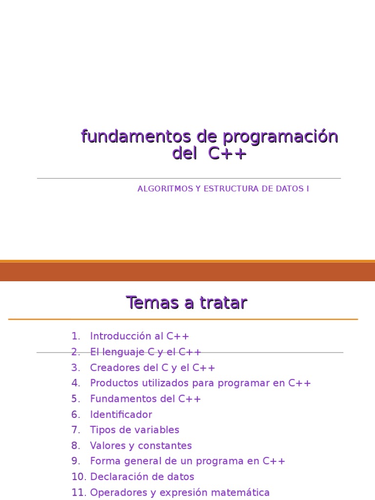 Estructura de datos | C ++ | Lenguaje de programación
