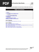 FM GLobal Data Sheet 4-0 | PDF | Fire Sprinkler System | Water