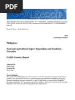 RA 10611 or The Food Safety Act of 2013 | PDF | Food Safety | Foods