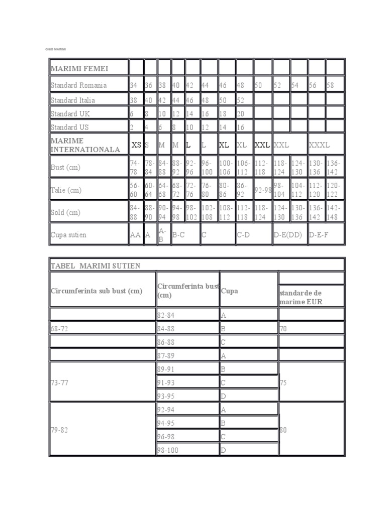 Ghid Marimi | PDF | Sports et loisirs | Mode de vie