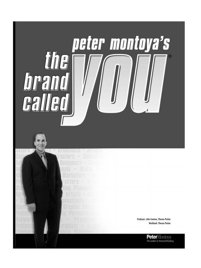 The Brand Called You | PDF | Typefaces | Brand