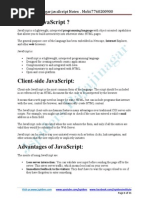HTML Full Notes | PDF