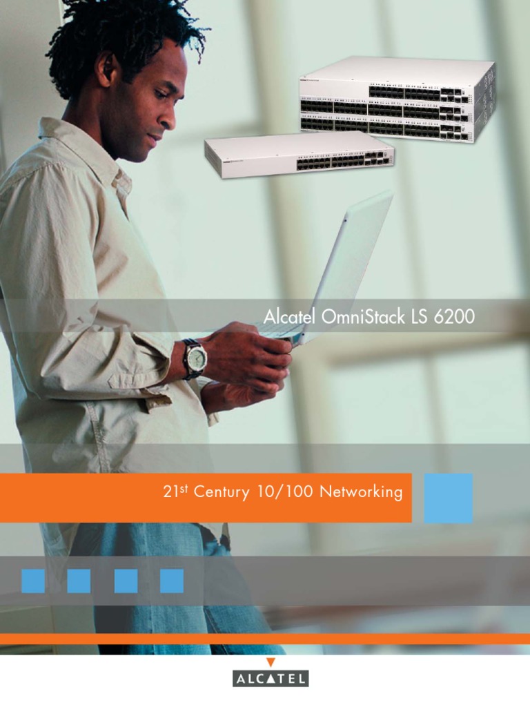 Switch Alcatel 6200 | PDF | Network Switch | Computer Network