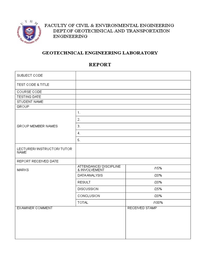 Field Density of Soils by The Core Cutter Method | PDF | Density | Geotechnical Engineering