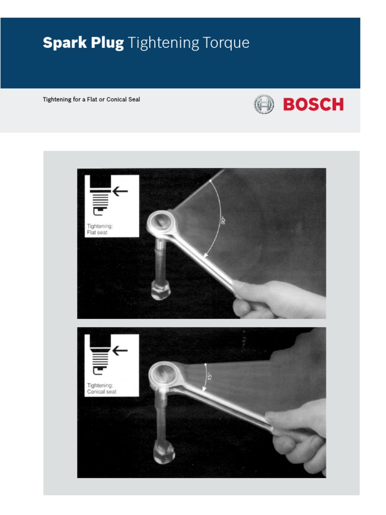 Spark Plug Torque Guide | PDF
