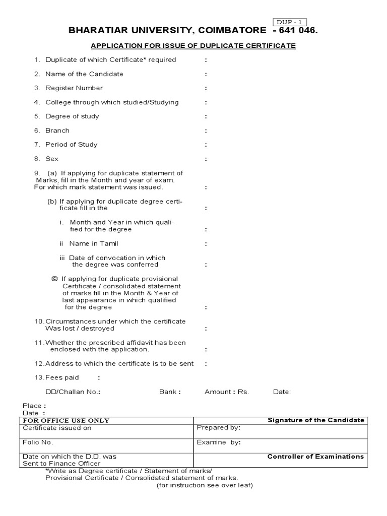 Duplicate Certificate | PDF | Notary Public | Social Institutions