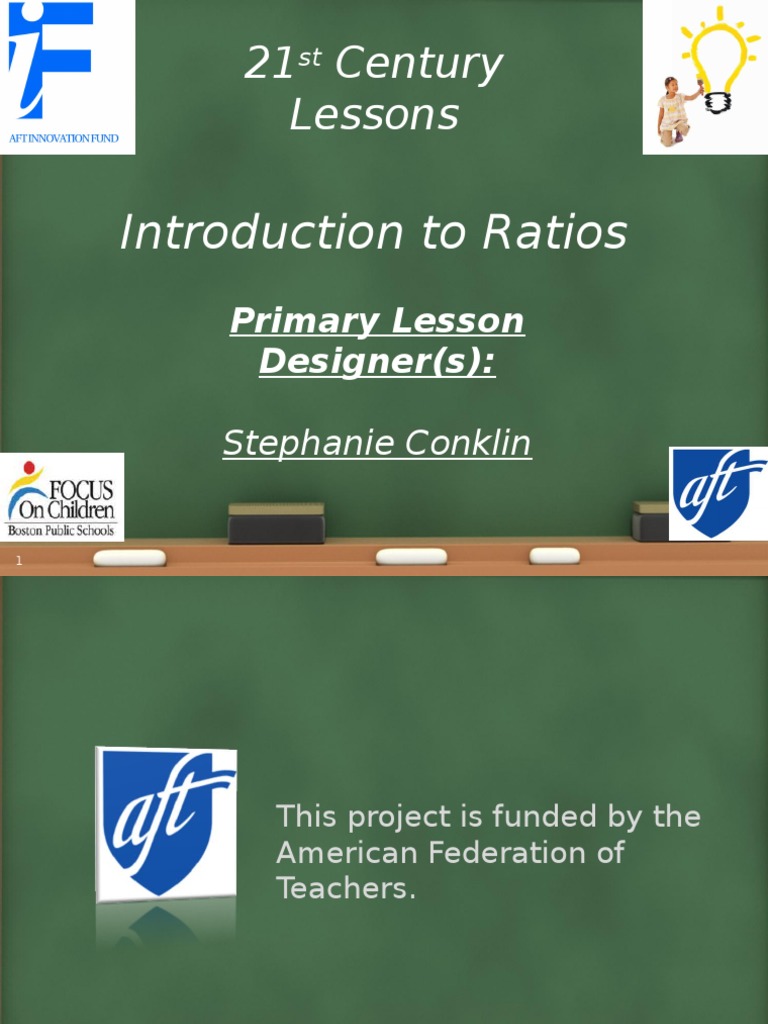 Ratio 01 Powerpoint | PDF | Ratio | Fraction (Mathematics)