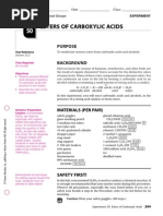 Grade 12 Esterification Practical Test | PDF | Ester | Ethanol