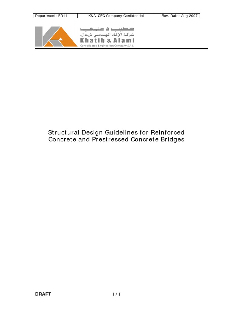 Structural Design Guidelines for Reinforced Concrete and Prestressed ...