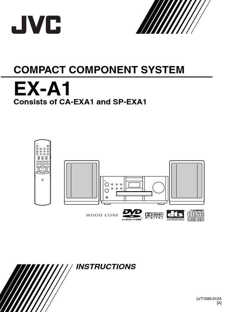 JVC EX-A1 Compact Component System | PDF | Compact Disc | Dvd