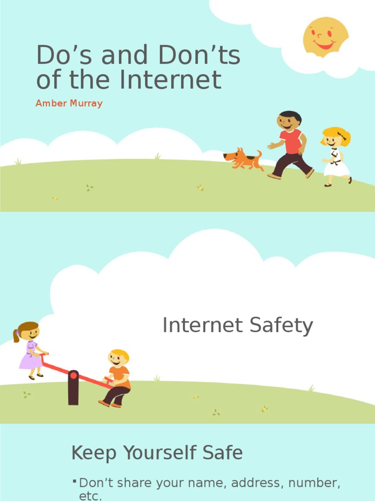 Final Project 1 Internet Safety | PDF | Computers