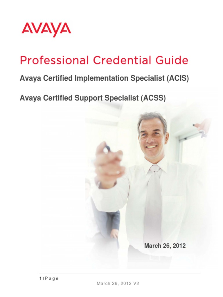 ACIS-ACSS Credential Guide V1 | PDF | Professional Certification | Test ...