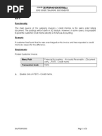 Net Due Date Calculation in SAP Credit Memos | PDF | Invoice