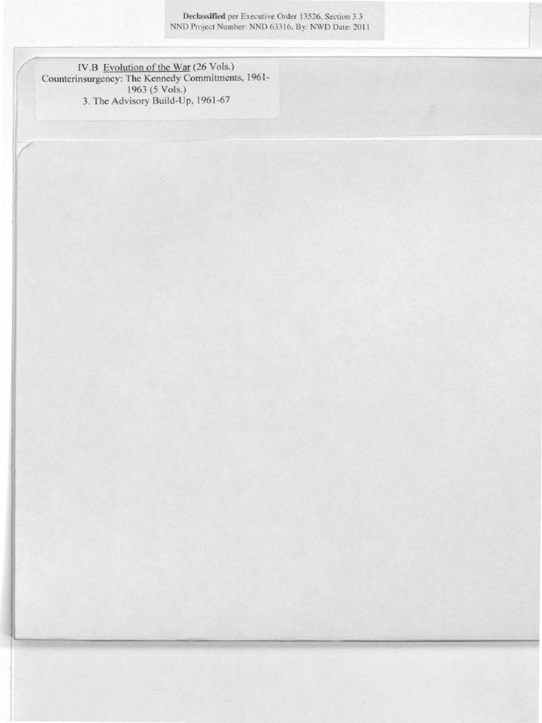 Pentagon Papers Part IV B 3 | PDF | Vietnam War | South Vietnam
