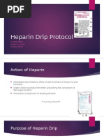 IV Heparin Dosage Calculations | PDF | Intravenous Therapy | Drugs