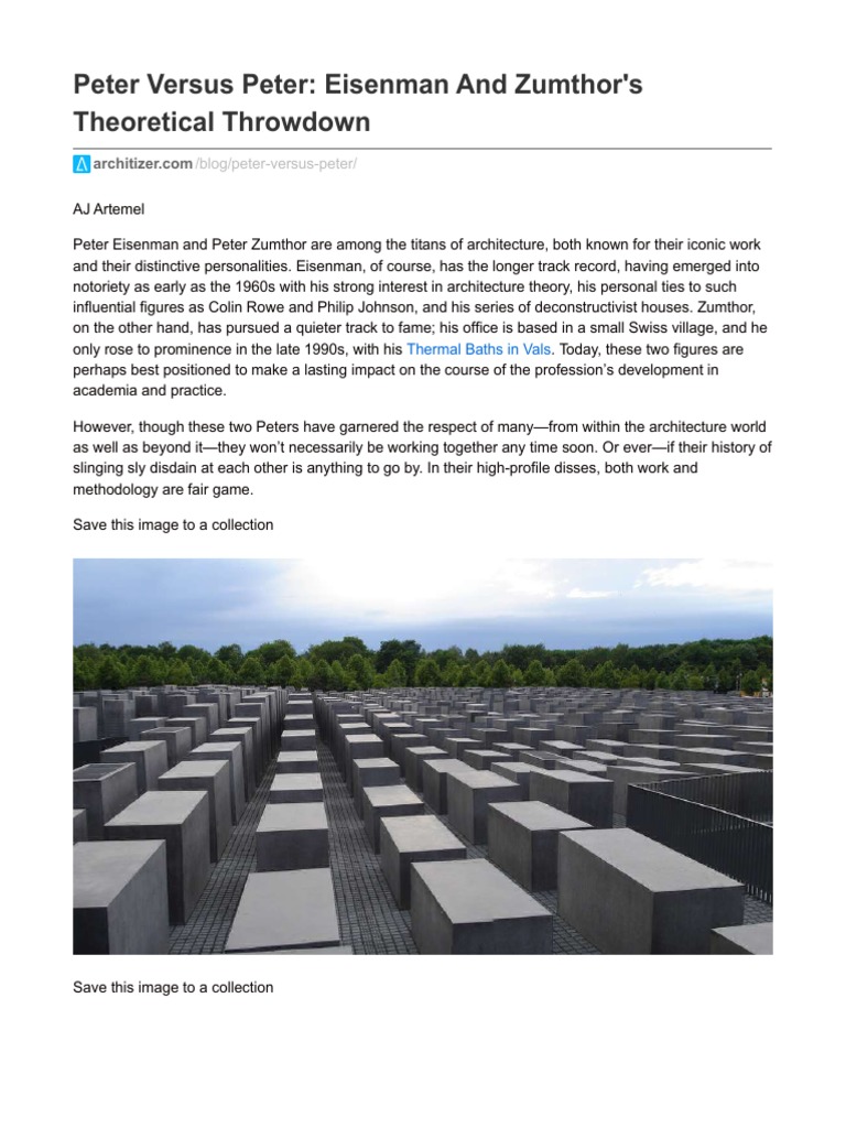 Peter Versus Peter - Eise.. | PDF | Phenomenology (Philosophy ...