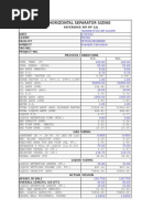 API 12j Two Phase Separator Sizing - Api Rp520 Relief Valve Sizing ...