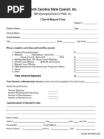 Ministry Report Form | PDF