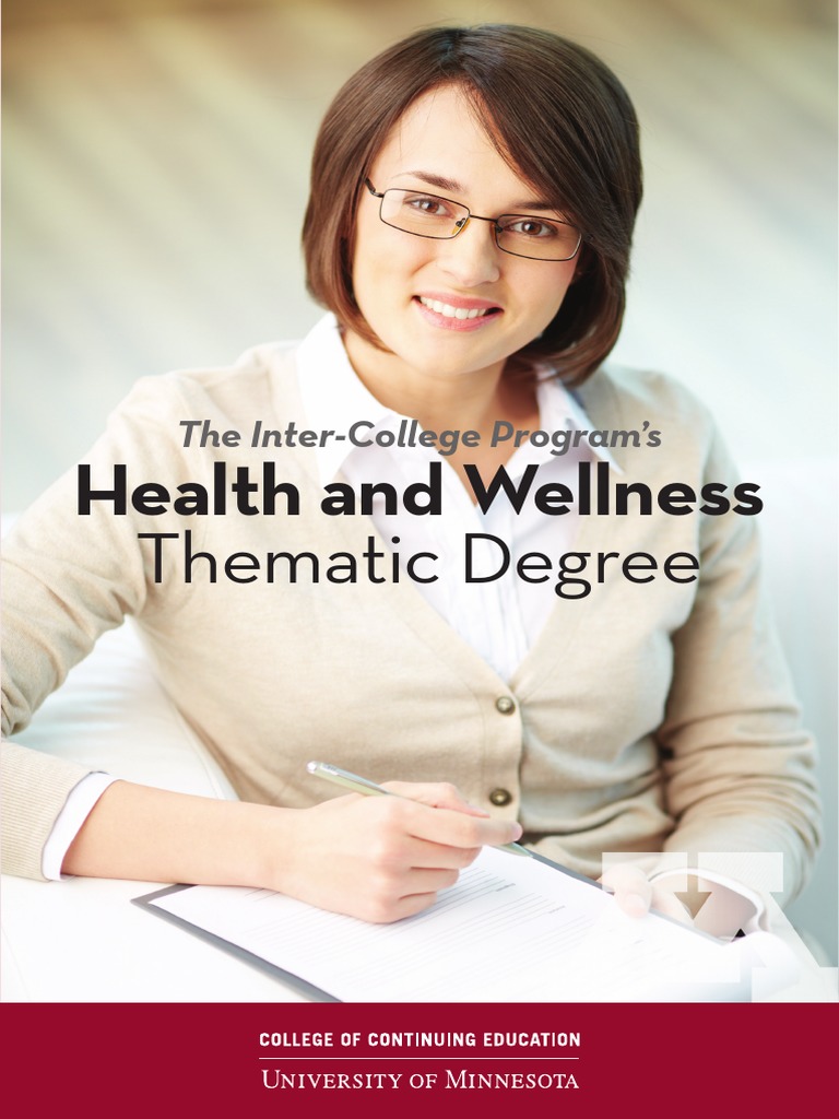 Health and Wellness: Thematic Degree | PDF | University And College ...