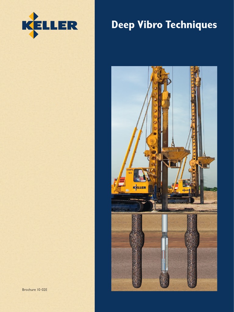 Keller 10 02E Deep Vibro Techniques | PDF | Geotechnical Engineering | Soil