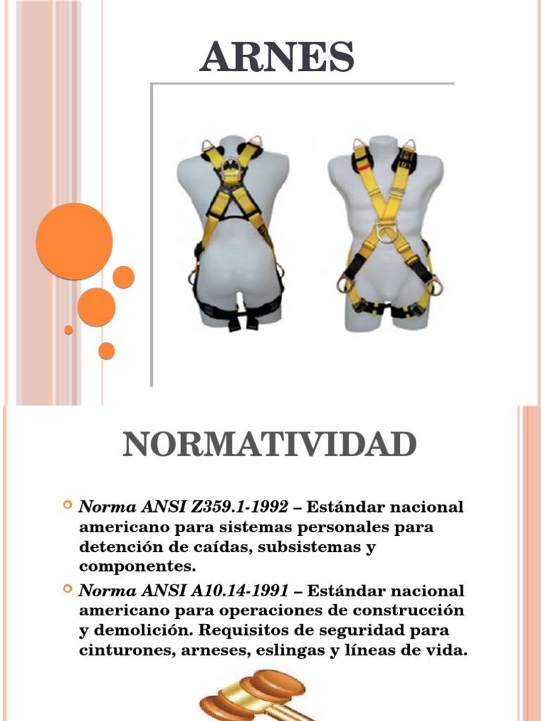 Tipos y Normas de Arnés de Seguridad | PDF | Naturaleza