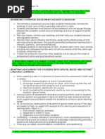 Contextualized and Decontextualized Assessment Question and Answer | PDF