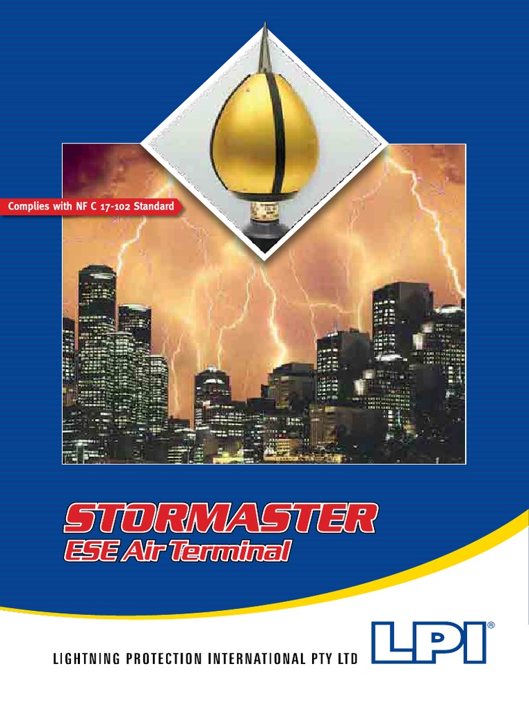 ESE Air Terminal Leaflet | PDF | Lightning | High Voltage