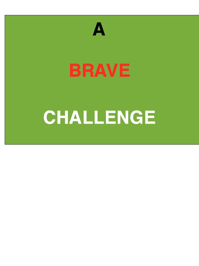 Brave Challenge Overview | PDF