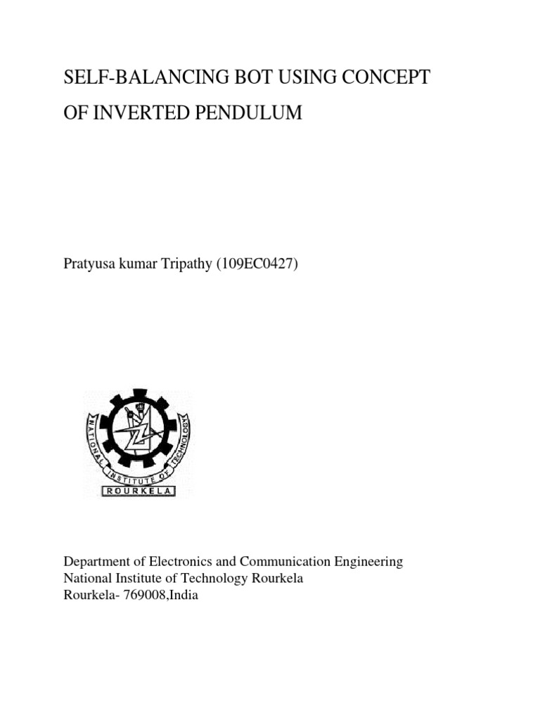Inverted Pendulum | PDF | Control Theory | Kalman Filter