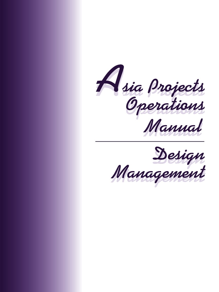 Operations Manual PDF | PDF | Project Management | Specification ...
