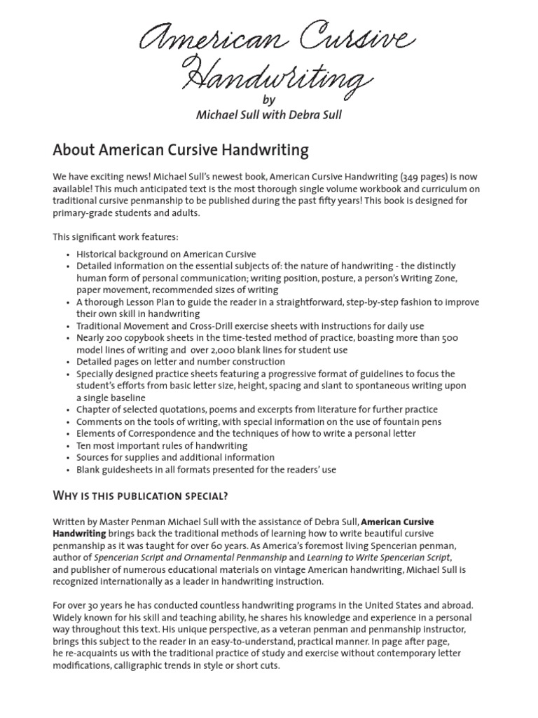 American Cursive Handwriting Guide | PDF | Money Order | Pay Pal