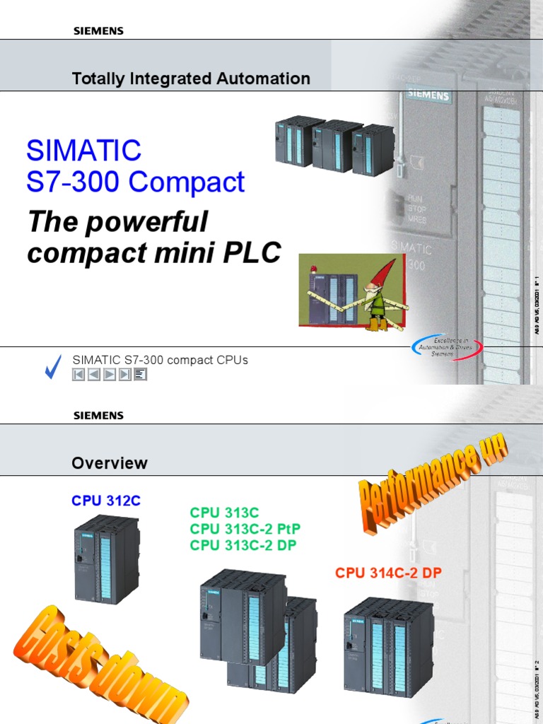 Simatic S7-300 Compact: The Powerful Compact Mini PLC | Download Free ...