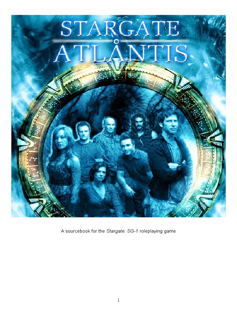 Stargate Atlantis Sourcebook | PDF | Mythology Of Stargate | Wraith ...