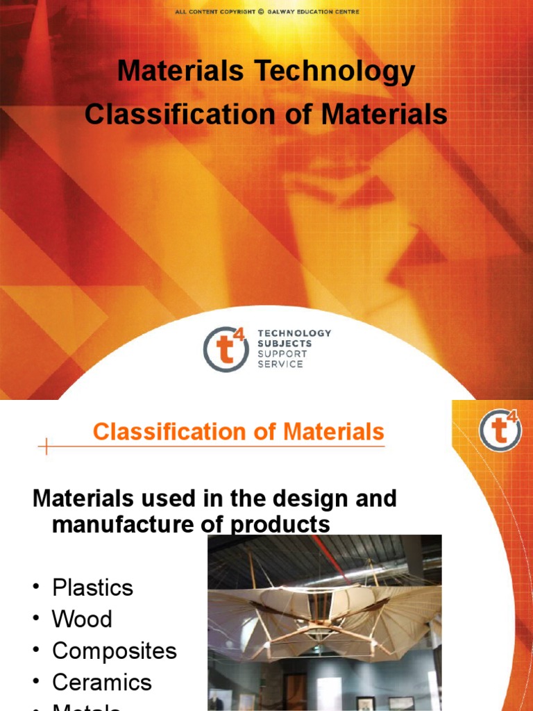 Classification of Materials | PDF
