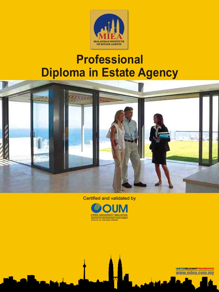 Diploma in Real Estate Brochure 2 | PDF | Real Estate Appraisal ...