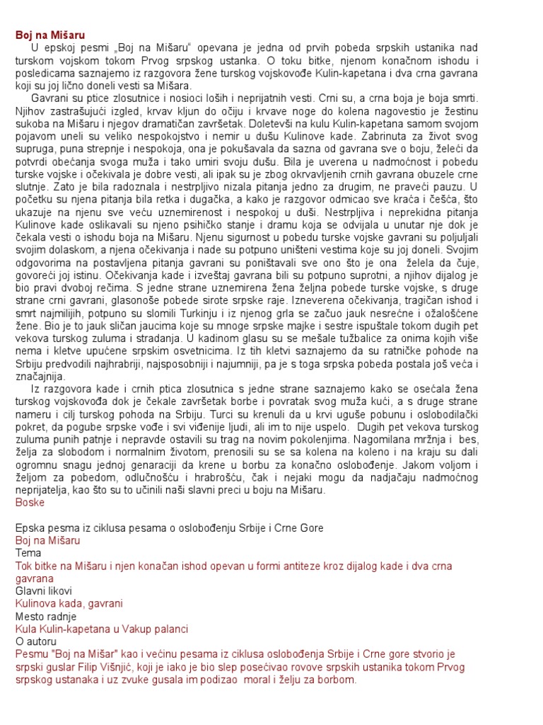 Boj Na Misaru | PDF