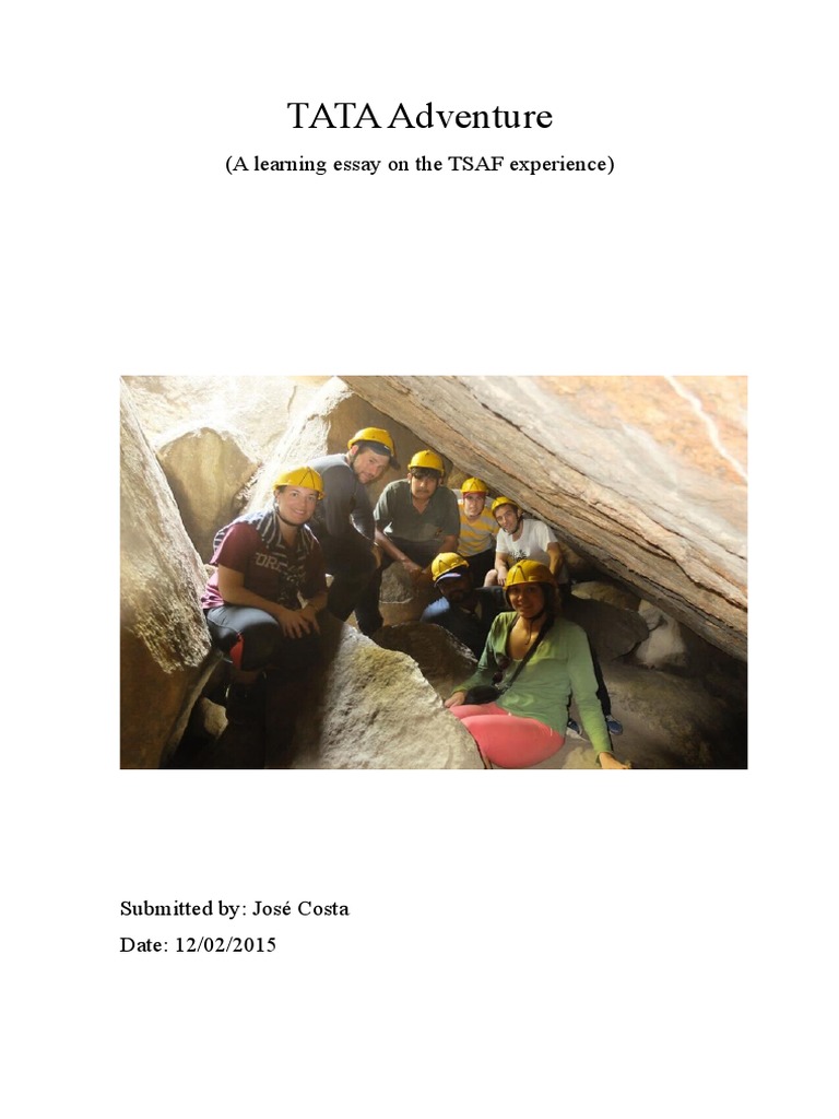 Tata Steal Adventure Foundation | PDF | Wellness