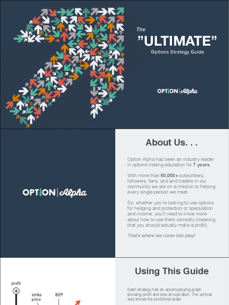 Ultimate Options Strategy Guide | PDF | Option (Finance) | Financial ...