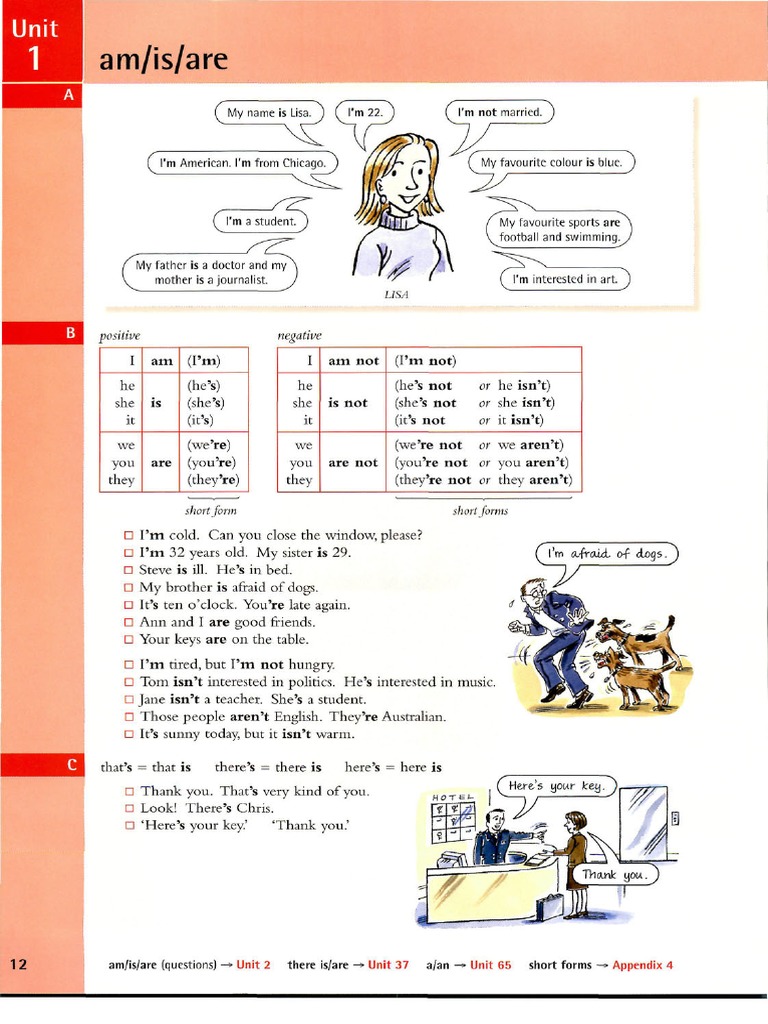 Verb To Be - Simple Present - Homework | PDF | Grammar | Language Mechanics