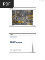 Građevinske Konstrukcije Skripta 1 | PDF