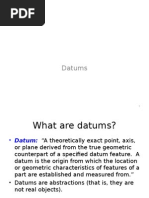 True Position Use of Datums | PDF | Engineering Tolerance | Teaching ...