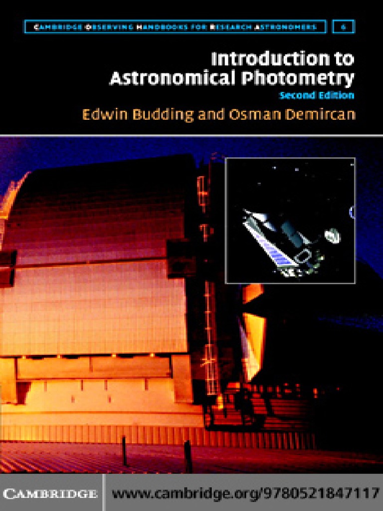 Introduction To Astronomical Photometry | PDF | Apparent Magnitude | Stars
