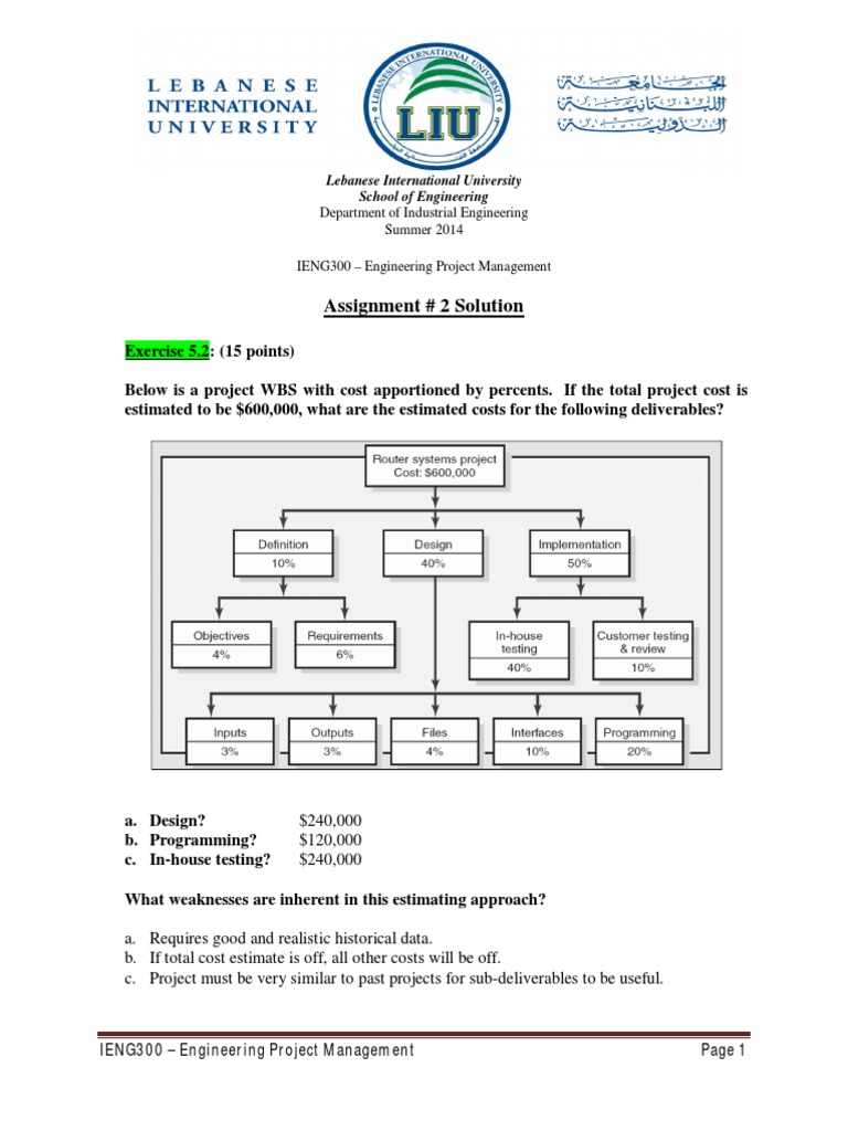 IENG300 Assignment # 2 Solution | PDF | Windows 7 | Operating System