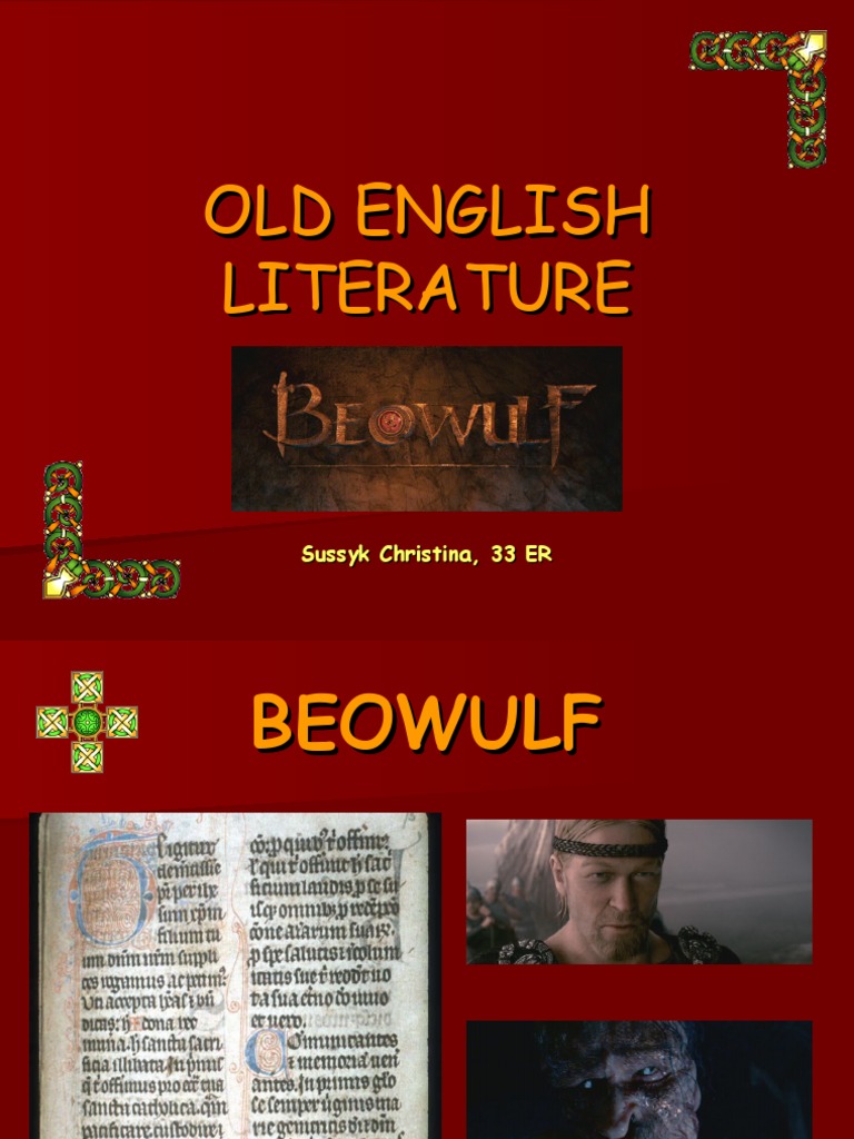 Old English Literature | PDF | Beowulf | Old English Poems