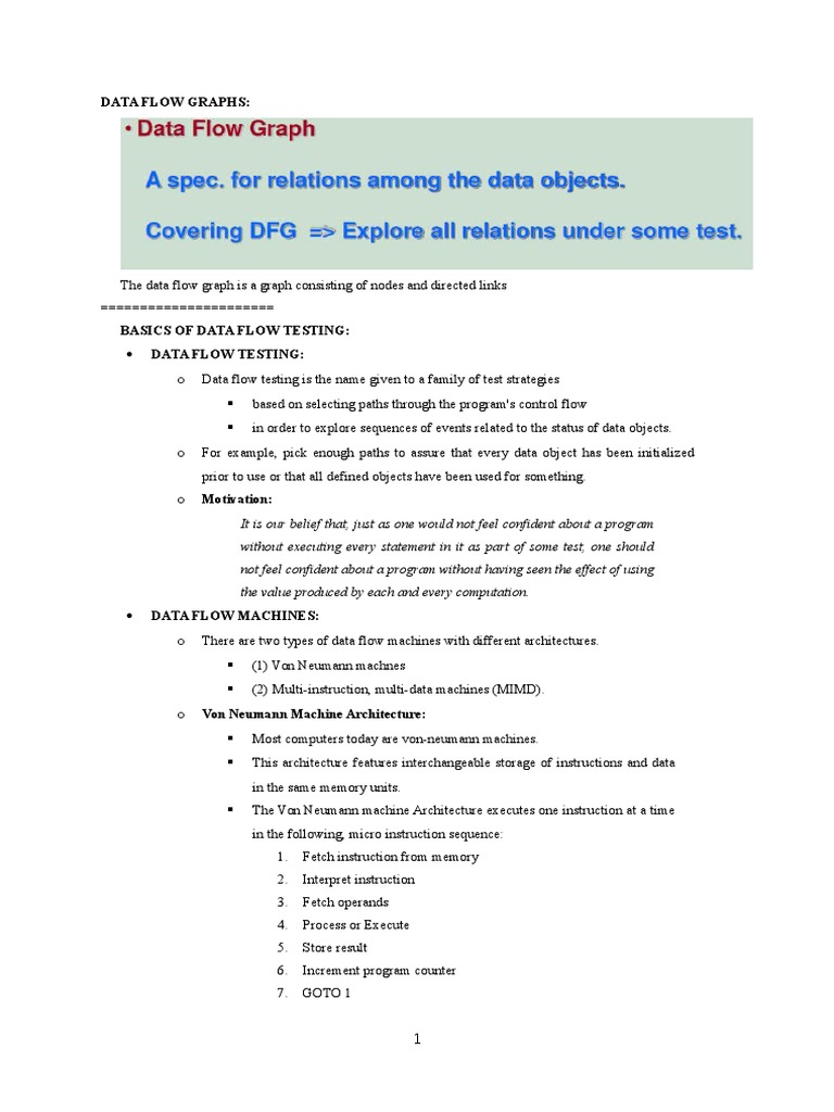Basics Of Data Flow Testing Pdf Computer Program Programming 9576