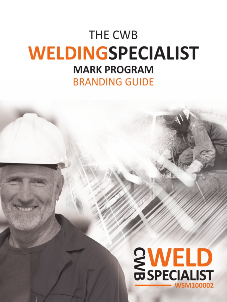 CWB Weld Specialist Branding Guide | PDF | Terms Of Service | Business