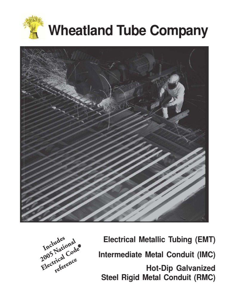TuberÃ A EMT-IMC-RMC (Wheatland) | PDF | Pipe (Fluid Conveyance ...